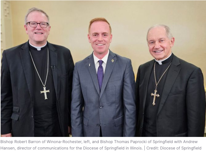 Bishops Barron and Paprocki EXCELLENT Interview, Insights on Questions ...