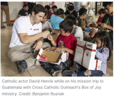 Catholic actor David Henrie says mission trip with Cross Catholic ...