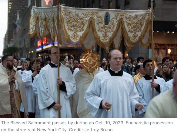 PHOTOS: Eucharistic Procession in the Heart of New York City | Catholic ...